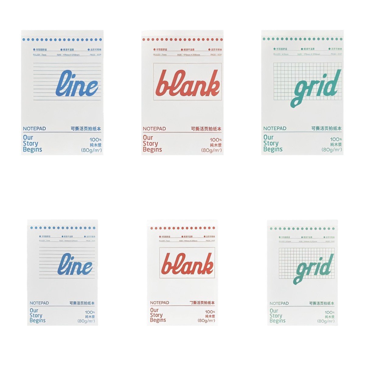 Tear-Off Notepad Writing Pad | Custom Notebook - SnowInk Printing ...