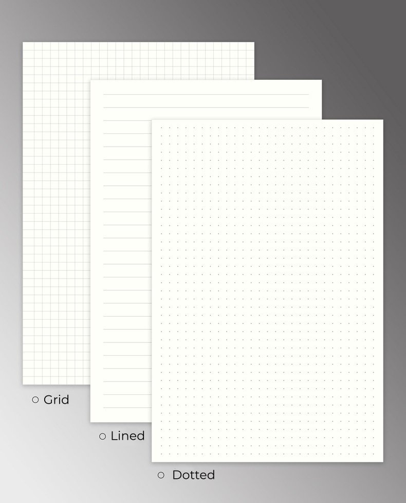 Minimalist Notebook with Elastic Closure Strap | Custom Notebook ...